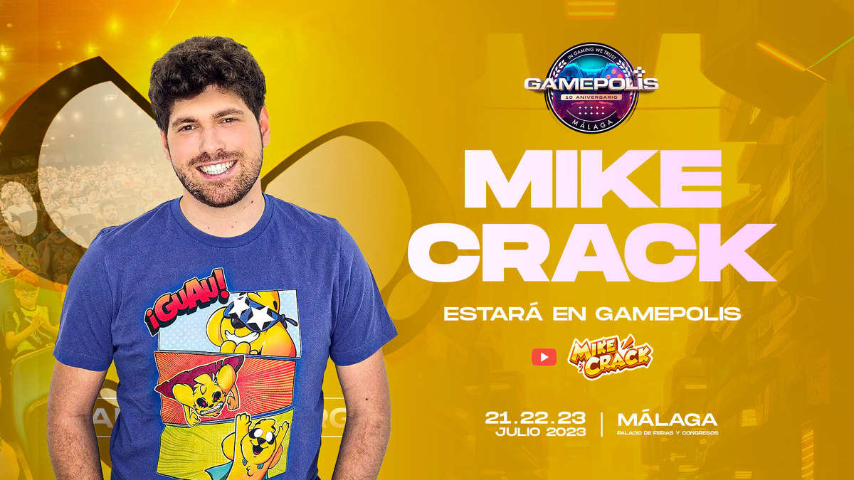 Mikecrack estará en Gamepolis 2023